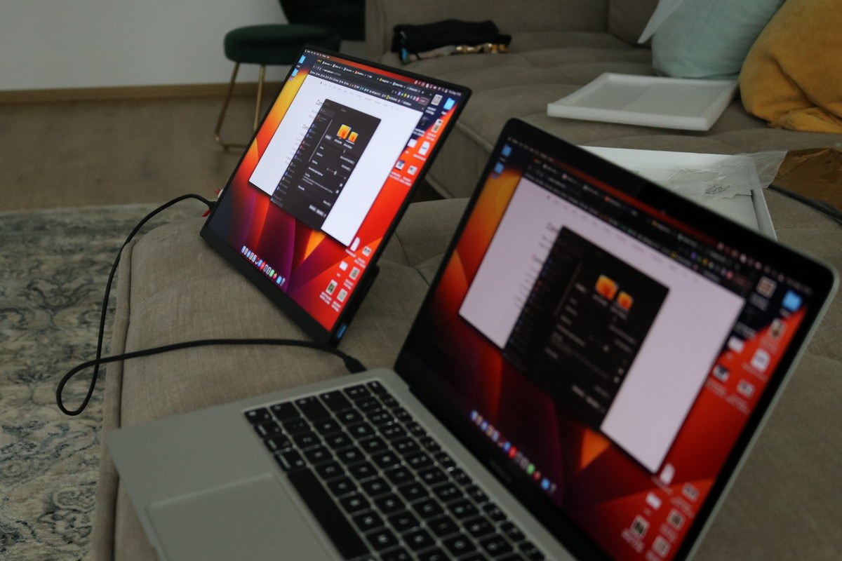 Monitor portabil BlitzWolf BW-PCM9 - review